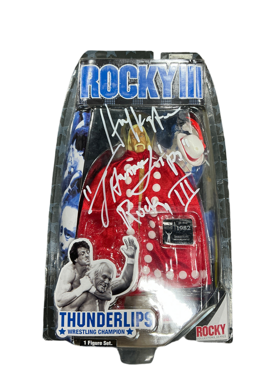 Hulk Hogan Signed Thunderlips Action Figure – Hogan's Beach Shop