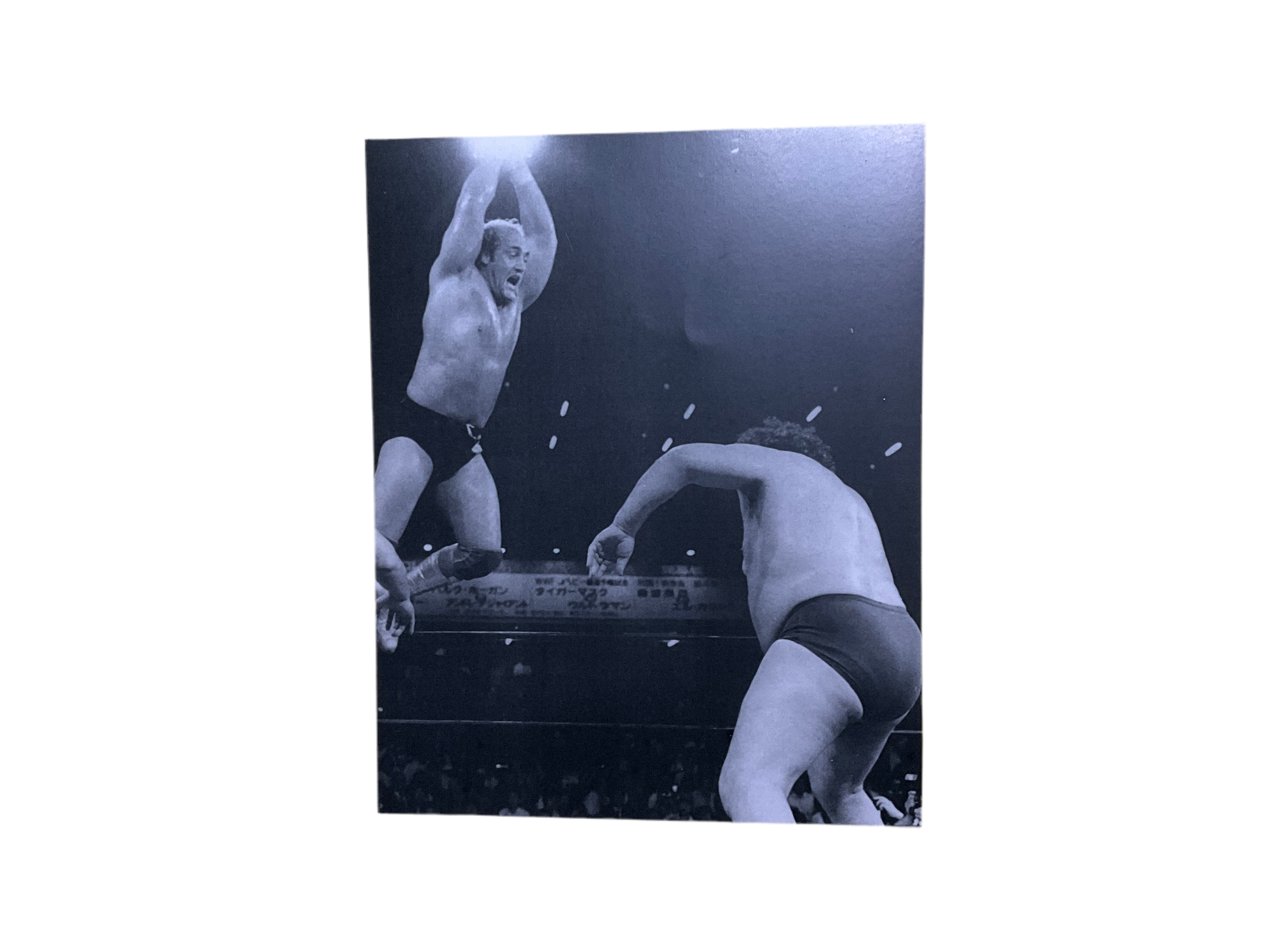 Hulk Hogan Andre the Giant Japan Rope Jump Unsigned 8x10 Photo – Hogan ...