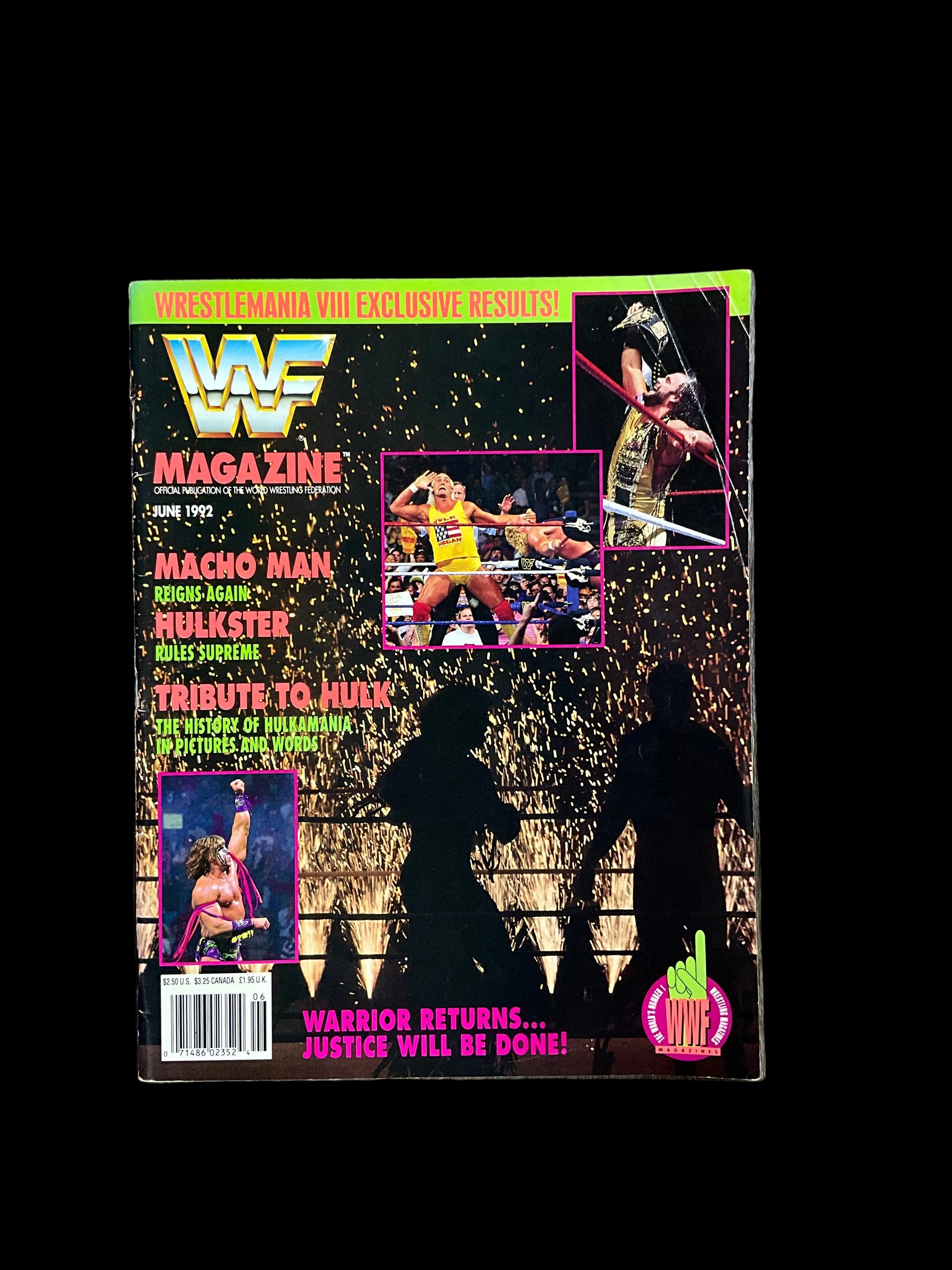 WWF June 1992 Hulk Hogan Magazine – Hogan's Beach Shop