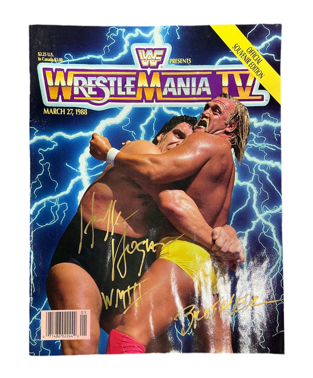SIGNED Programs & Magazines – Hogan's Beach Shop