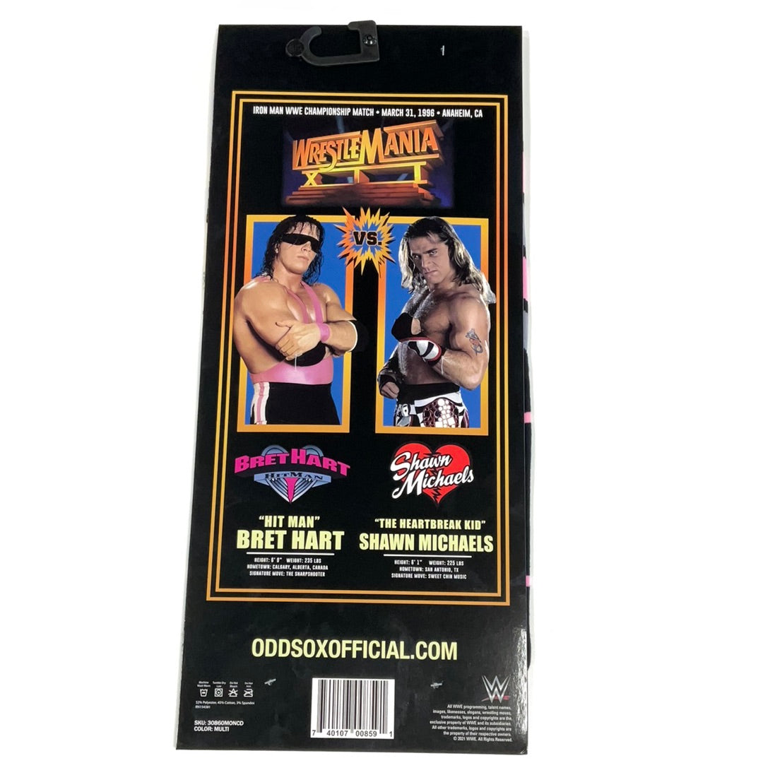 Bret Hart vs Shawn Michaels Socks – Hogan's Beach Shop