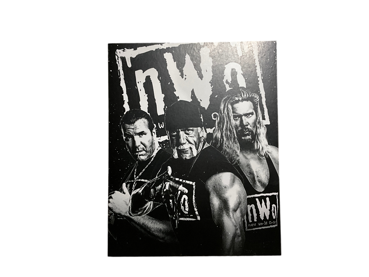 Black n White nWo Group Artwork Unsigned 8x10 Photo – Hogan's Beach Shop