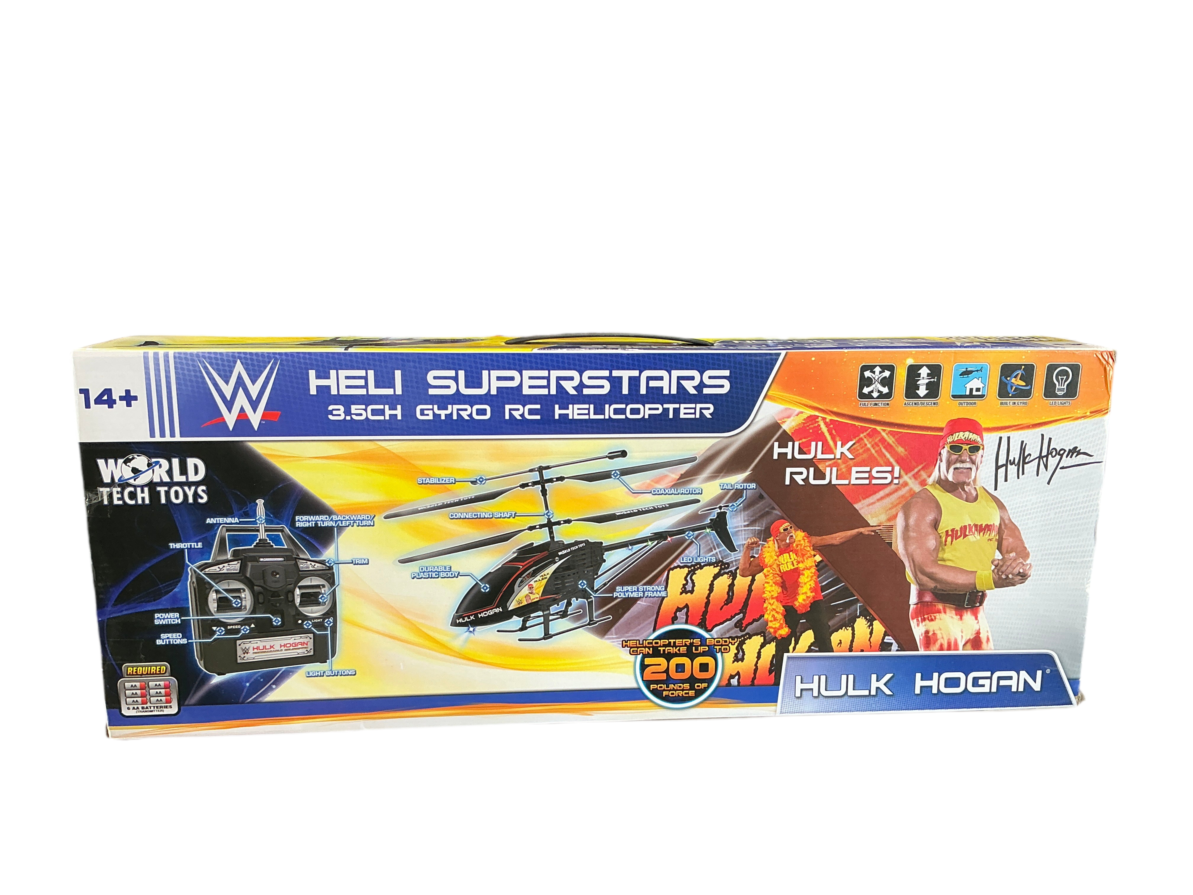 WWE Heli Superstars Hulk Hogan Helicopter – Hogan's Beach Shop