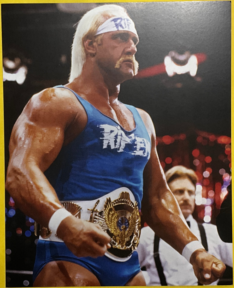 Hulk Hogan Rip Em No Holds Barred Unsigned 8x10 Photo – Hogan's Beach Shop