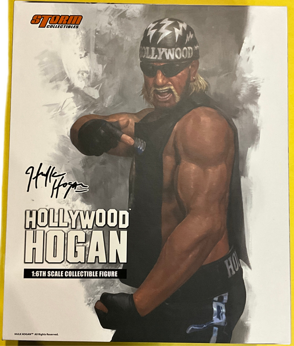 Hollywood Hogan 1:6 Scale Unsigned Collectible Storm Figure – Hogan's ...