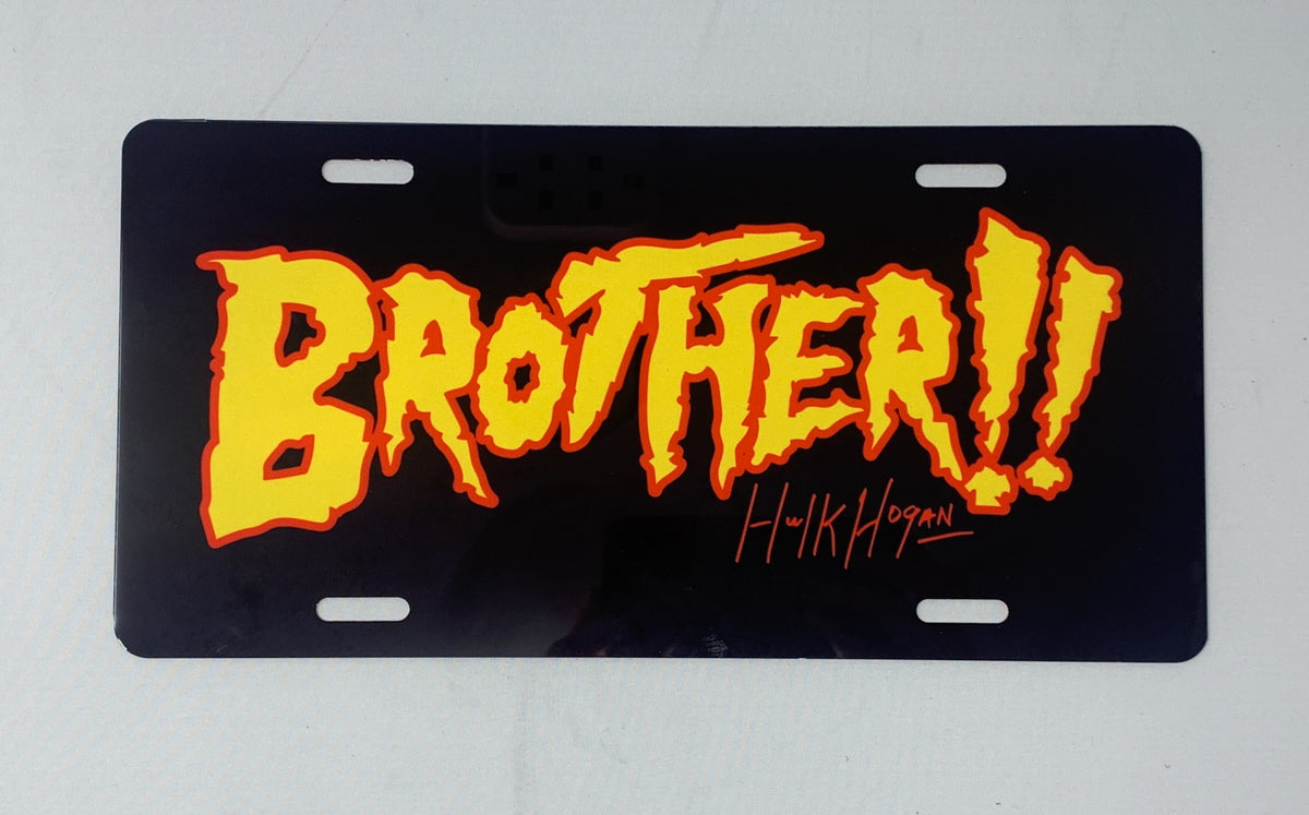 Black Brother License Plate – Hogan's Beach Shop