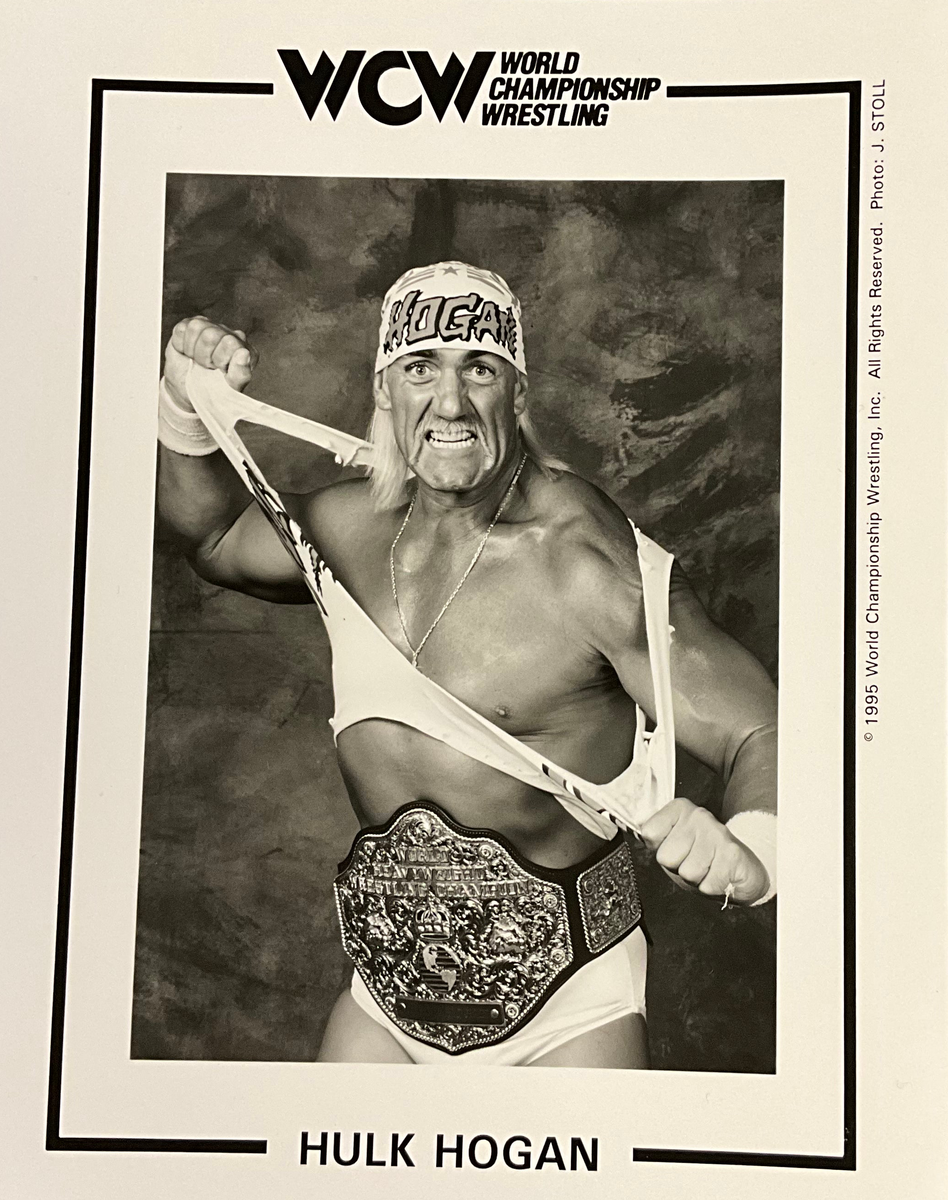 Hulk Hogan Original Promo 8x10 Photo – Hogan's Beach Shop