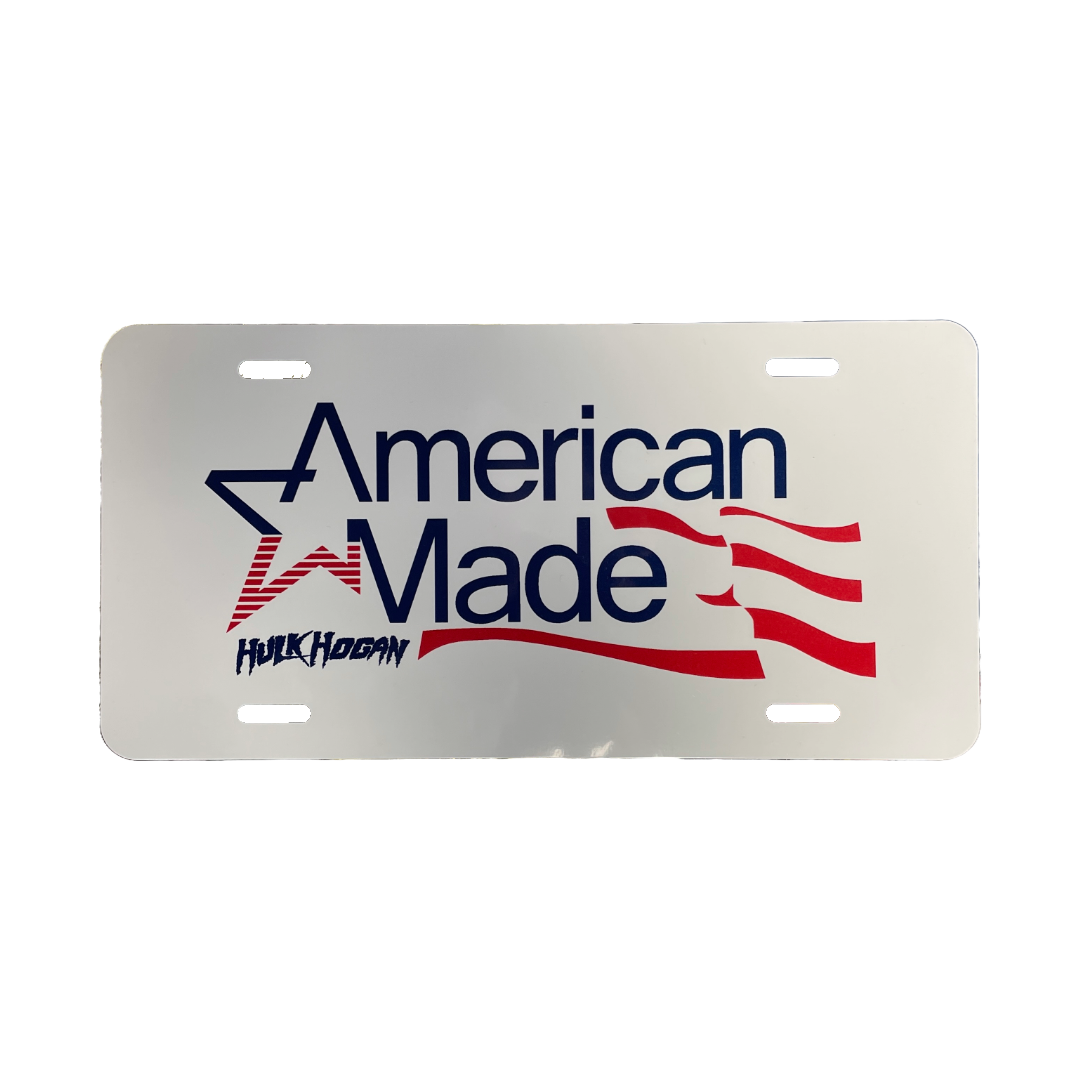 American Made License Plate – Hogan's Beach Shop
