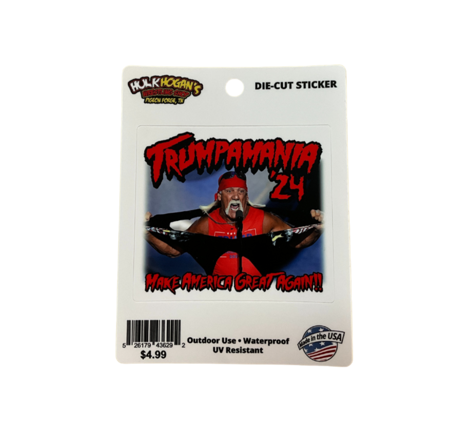 Trumpamania 24 Sticker – Hogan's Beach Shop