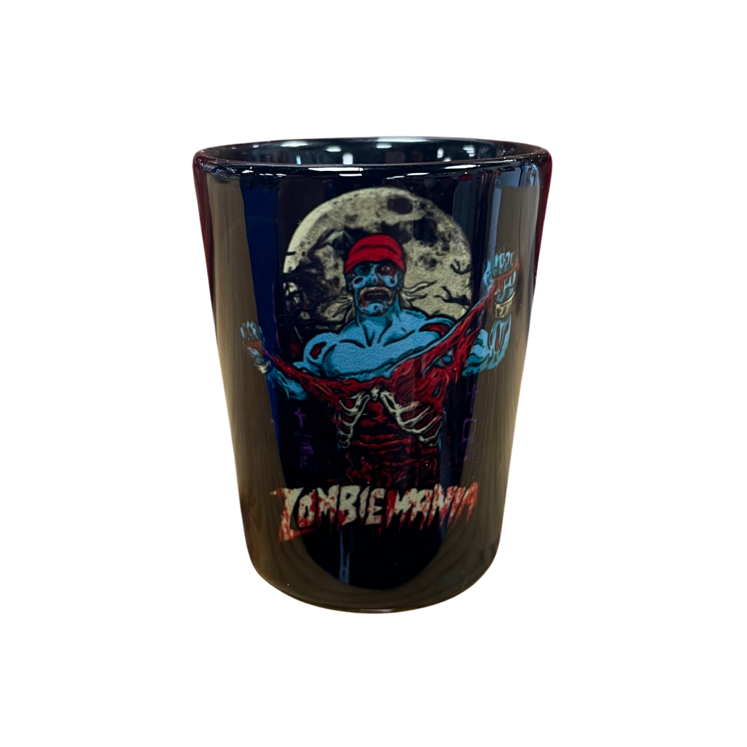 Zombiemania Shot Glass – Hogan's Beach Shop
