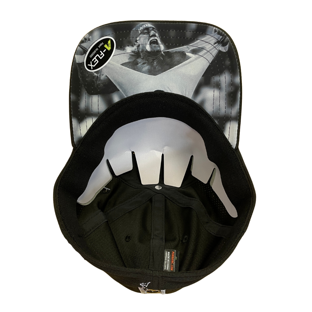 Black Hulkamania Flex-Fit Hat – Hogan's Beach Shop