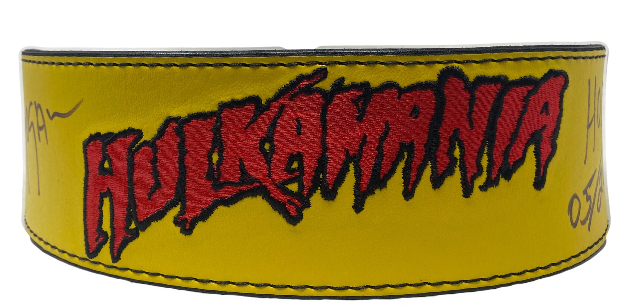 Yellow Hulkamania Cardillo Weight Belt – Hogan's Beach Shop