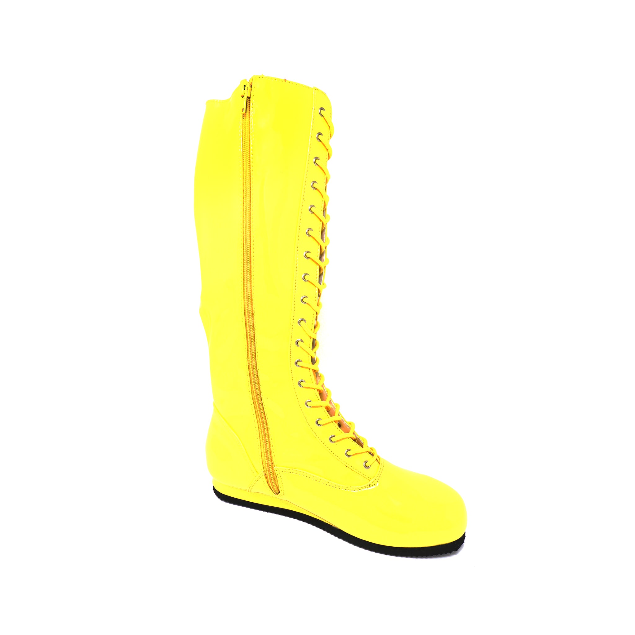 Yellow Hulk Hogan Costume Wrestling Boots – Hogan's Beach Shop